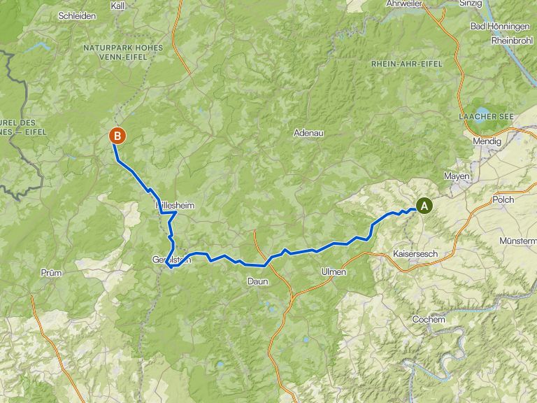 dag 4: van Monreal naar Dahlem | fietstocht | Komoot